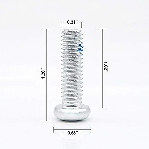 VNAKER PU Rubber Roller Skate Toe Stoppers 1 Pair with Screws (Blue