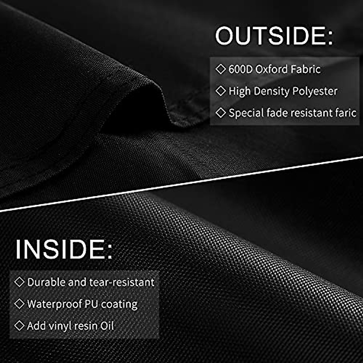 Jiesuo 17 inch Griddle Cover and Carry Bag for Blackstone 17 inch Griddle, Heavy Duty Waterproof Table Top Griddle Cover for Blackstone