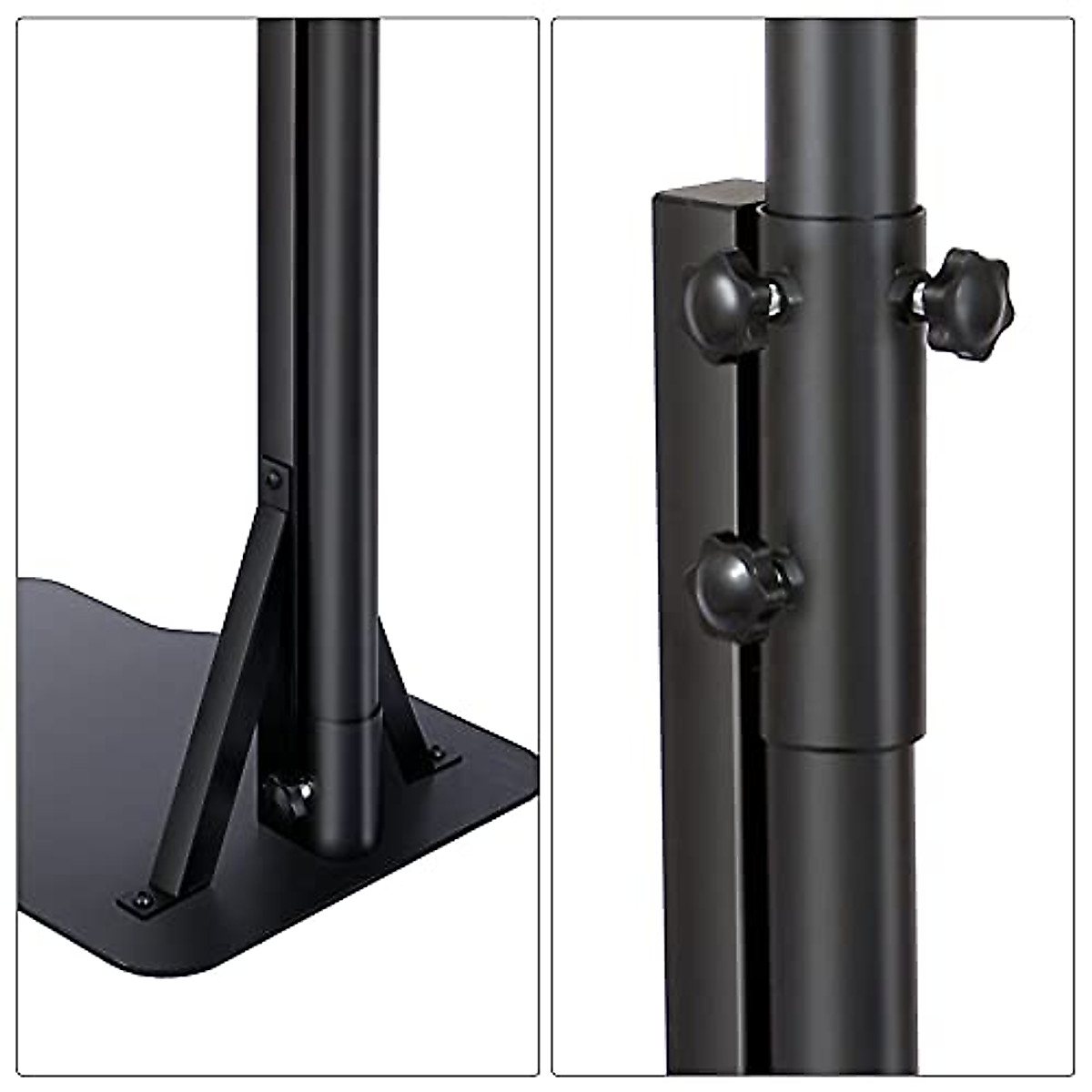 Ryan Spa Safety Handrail 57'' Hot Tub Handrail 600LBS Capacity Hot Rail, Spa Hand Railing with Slide-Under Base for Access Spa, tub