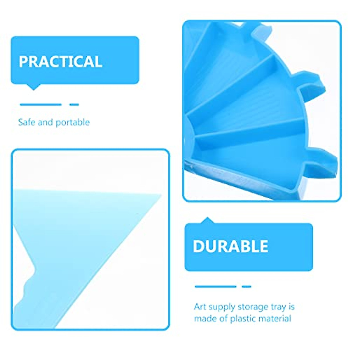 Ciieeo 1 Set Multifunctional Turning disc Roller Diamond Art pens Diamond Tools Art Storage Diamond Art Tools Art Trays Grinder Drill Pen Bead Storage Plastic Diamond Drawing Organizer 5d