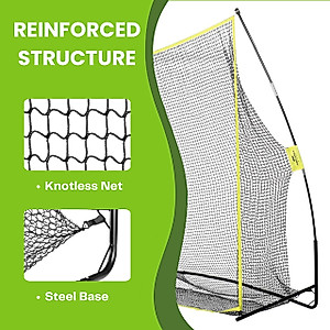 PodiuMax 10x7ft Golf Hitting Net | Driving Range for Backyard & Indoor | Also Suitable for Soccer, Baseball, Softball Practice with Carrying Bag (Hitting Net)