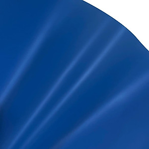 ONEART | 20 Gauge Candy Color Jelly Vinyl Roll, 30 x120 cm Frosty Soft PVC Fabric, Blue