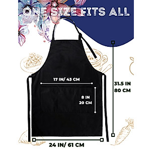 InnoBeta Funny Pickle Gifts for Men and Women, Pickle Apron with Pockets and Adjustable Neck Strap, Kitchen Gardening Apron Gifts for Pickle Lovers - I'm Kind of a Big Dill