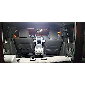 Fyre Flys White LED Interior Lights for 2009-2014 Ford F150 F-150 9 Piece 6000K Super Bright 3014 Series SMD Package Kit and Install Tool