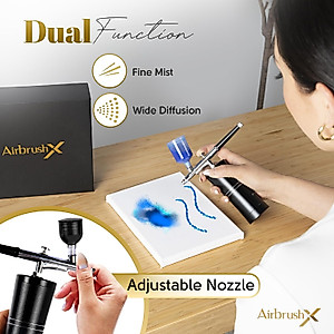Air Brush Kit with Air Compressor, Barber Airbrush Kit, Airbrush for Nails, Airbrush Makeup, Air Brush Painting Set, Airbrush Compressor, Airbrush Gun, Nail Airbrush Machine, Air Brush for Nails.