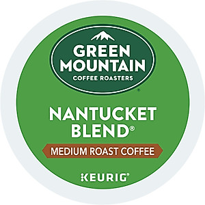 Green Mountain Coffee Roasters Nantucket Blend, Single-Serve Keurig K-Cup Pods, Medium Roast Coffee Pods, 72 Count
