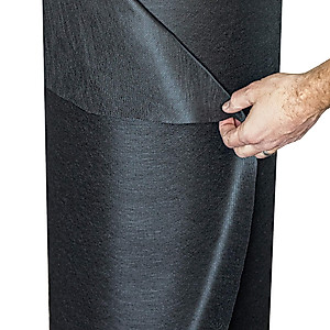 House2Home 40 Inch x 3 Yard Upholstery Black Cambric Dust Cover Fabric Replacement for Sofa Chair Furniture and Twin Box Spring Foundations, Conceals Springs and Webbing Inside Furniture