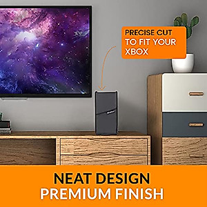 BANGCHEER - Dust Cover for Xbox Series X, Elastic Console Cover, Washable and Reusable Xbox Series X Dust Cover, Waterproof Xbox Series X Case, 6.5 x 11.8 x 6.5 Inches, Black