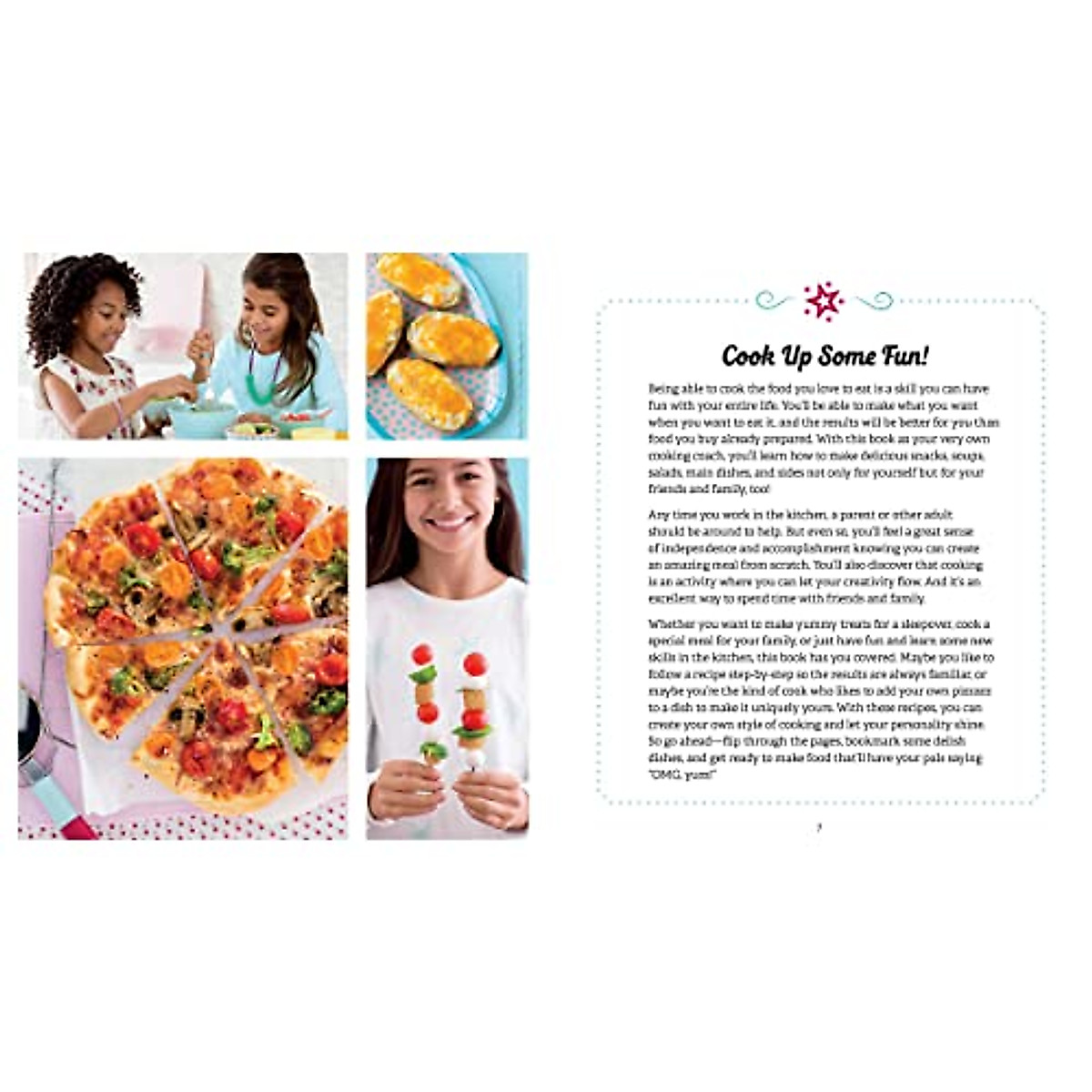 American Girl Cooking Gift Set: Recipes for Delicious Snacks, Meals & More (Kid's Cookbook, American Girl Doll)