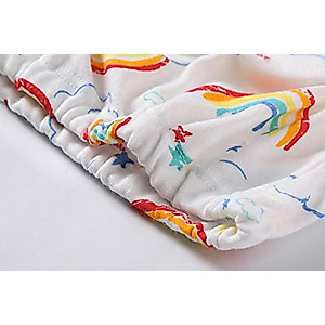 Skhls Baby Toddler Thick Absorbent Potty Training Pants Underwear (2T, 6pcs Girls')