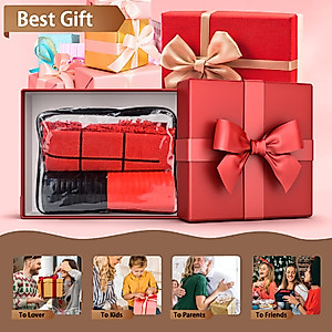 Giant Checkers Board Games, 3 in 1 Tic Tac Toe Board Game with 24 Checker Pieces Reversible Rug - Indoor and Outdoor Games for Family & Party -Gift Ideas for Teen Boys, Kids, Adults