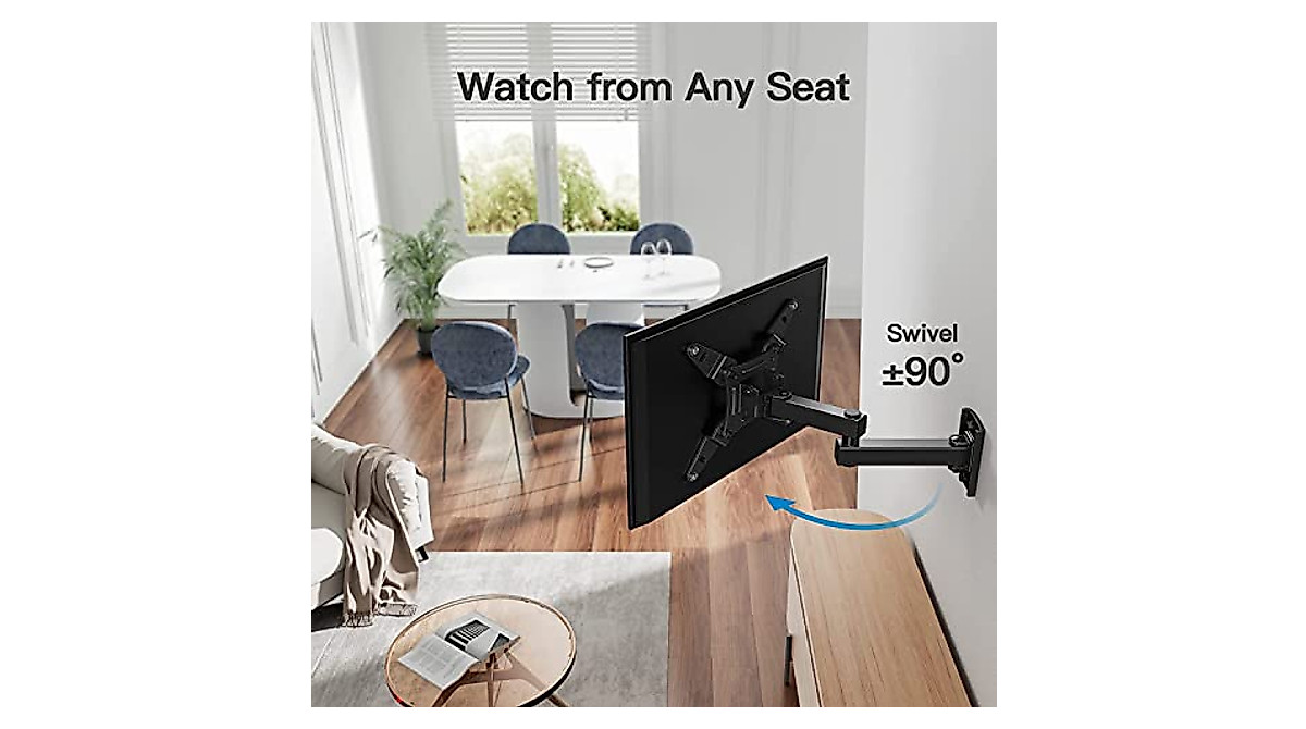 Pipishell Full Motion TV Wall Mount for 13-42 Inch TVs