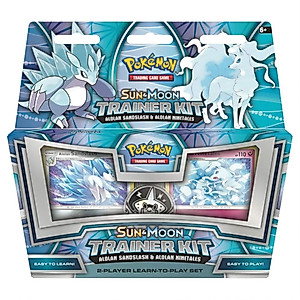 Pokemon Alolan Sandslash & Alolan Ninetales Sun & Moon Trainer Kit