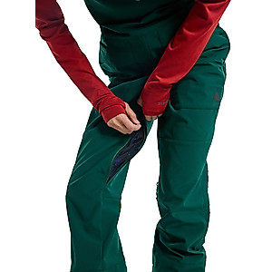 Burton Women's Avalon Stretch 2L Softshell Bib Pants, Botanical Garden, Large