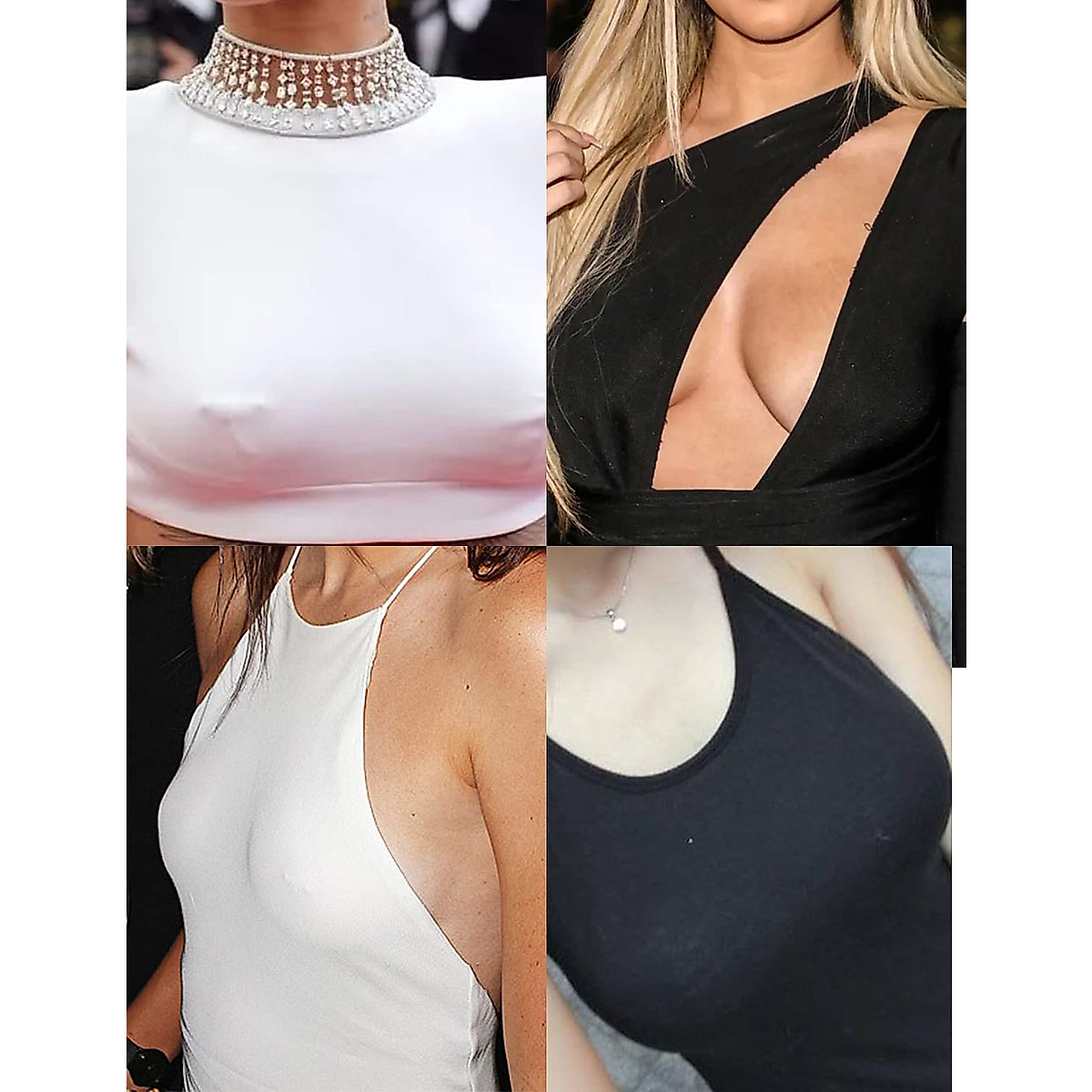 Vsnnsns 16G Nipple Rings for Women Stainless Steel Dragon Claw Nipple Rings Nipple Piercing Jewelry CZ Nipple Rings Surgical Steel Nipple Jewelry Barbell Body Piercing Jewelry Silver 6 Pairs