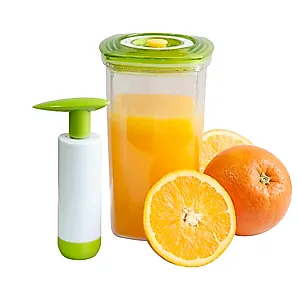 SNUGTOPIA Juices Vacuum Seal Cup - 100% Leak Proof Vacuum Storage Containers for Juice, Milk, Boba, Smoothie, Tea, Kombucha, Vacuum Sealer Juice Bottle