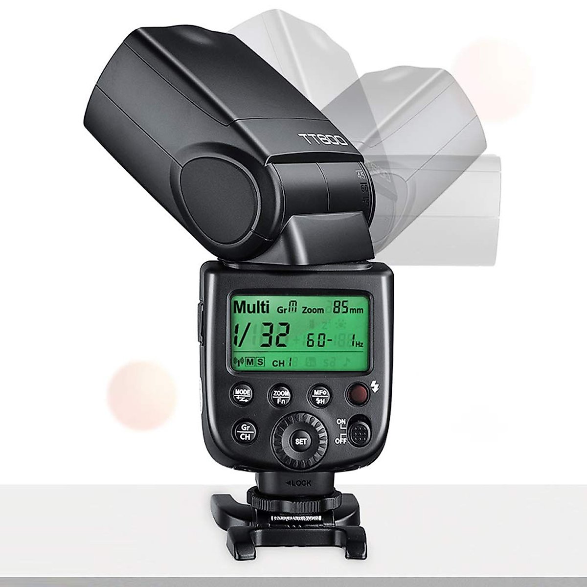 Godox 2X TT600 HSS 2.4G Wireless Master/Slaver Flash Speedlite & Receiver Godox X2T-N Remote Trigger Transmitter Kit Built-in Godox X System Compatible for Nikon Cameras
