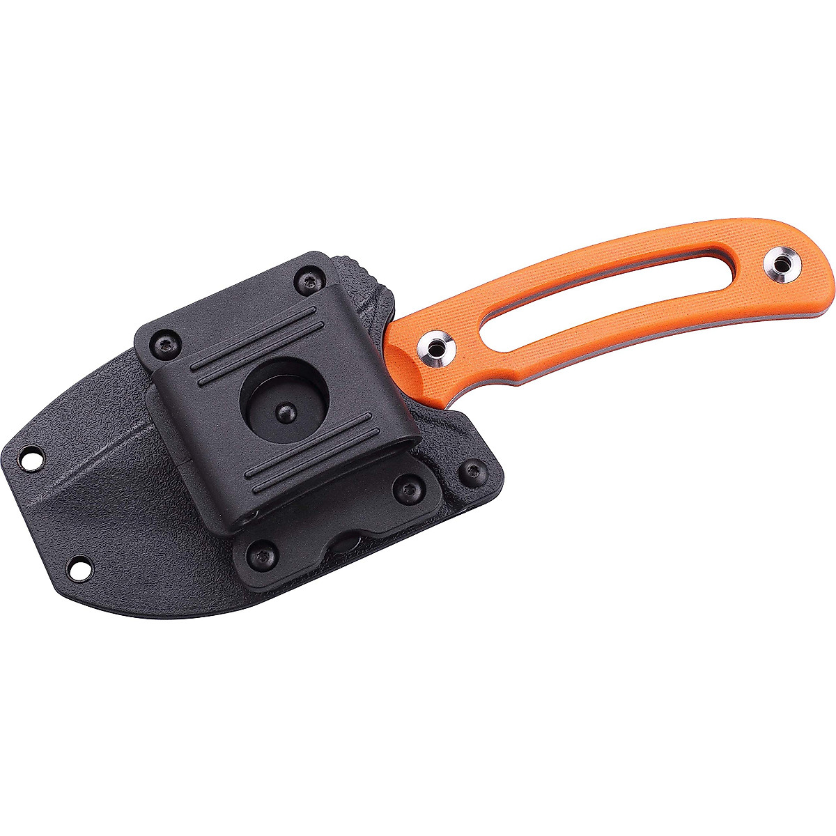 Fixed Blade Knife Tactical Folding Military Small Camping Knife 14C28N Steel Full Tang EDC Utility Pocket knife with Sheath Army Hunting Fishing Hiking Survival Knife for Men Police Outdoor Tools F815