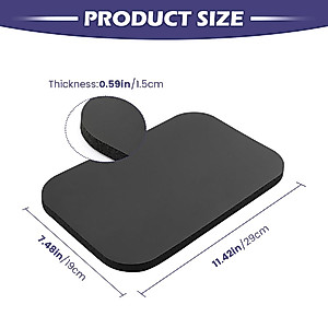 Yoga Knee Pad,High Density Foam NBR Material Yoga Knee Cushion,Clear Up Pain During Yoga Exercise Ideal for Yoga Pilates and Planks,11.4 x 7.48inch