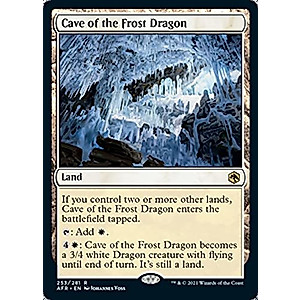 Magic: the Gathering - Cave of The Frost Dragon (253) - Foil - Adventures in The Forgotten Realms