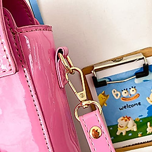 Fashion Crossbody Purse for Women, PU Leather Fun Shoulder Bag/Telephone Bag Personality Creative Bag Ladies Girls Tote Bag for Travel Photo (Red)