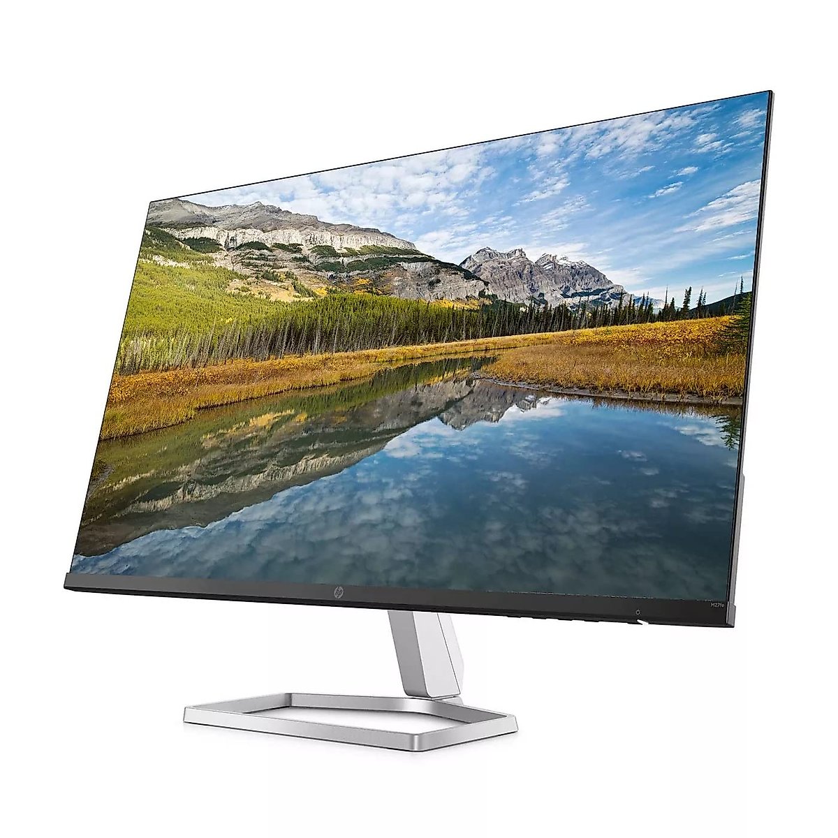 HP 27" IPS Diagonal FHD (1920 x 1080) Anti-Glare Computer Monitor | AMD FreeSync | Low Blue Light Mode | HDMI DisplayPort | 178° Height Adjustable | with High Speed HDMI Cable Bundle