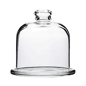 Pasabahce Premium Clear Glass Butter Dish Keeper, Excellent Quality Food Storage Container, Perfect for Parties, Gifts, Housewarming, Weddings, Aniversary