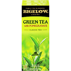 Bigelow RCB10363 Green Tea with Pomegranate, 28/Box