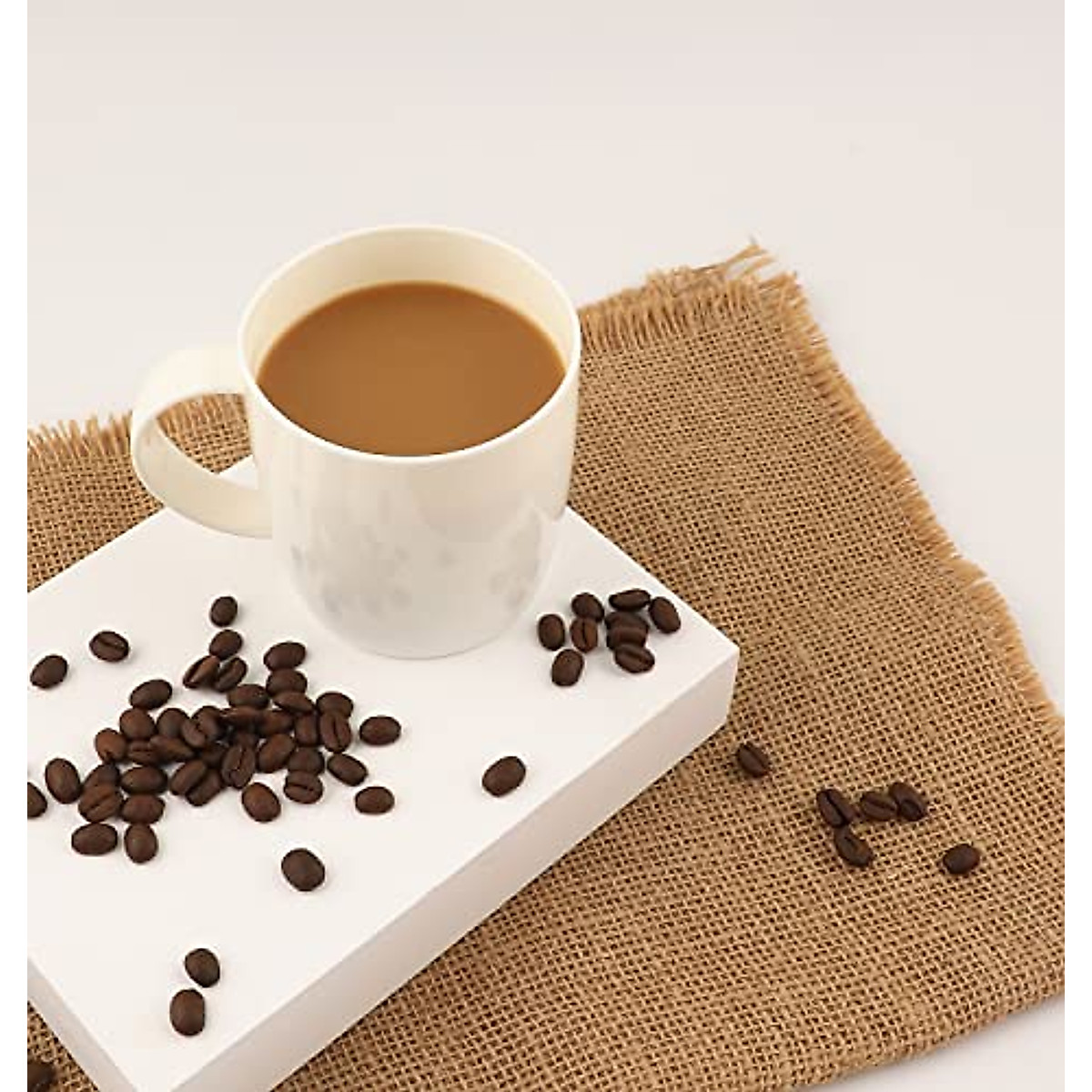 fulong Reusable Plastic Drinking Cup with Handle, BPA Free Microwave & Dishwasher Safe Food Grade PP 13 Ounce Coffee & Milk Mug Set of 5 (Pink)