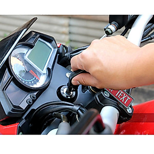 QJS PATCH Customzied Keychain,Personalized Key chain,Key Ring Accessories for Motorcycles, Scooters, Cars and Gifts