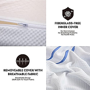 8 Inch Bamboo Charcoal Infused Gel Memory Foam Mattress with CertiPUR-US Certified for Bunk Bed, Daybed, Fiberglass Free Cover, Cool-to-Touch Soft, Made in USA (Twin XL)