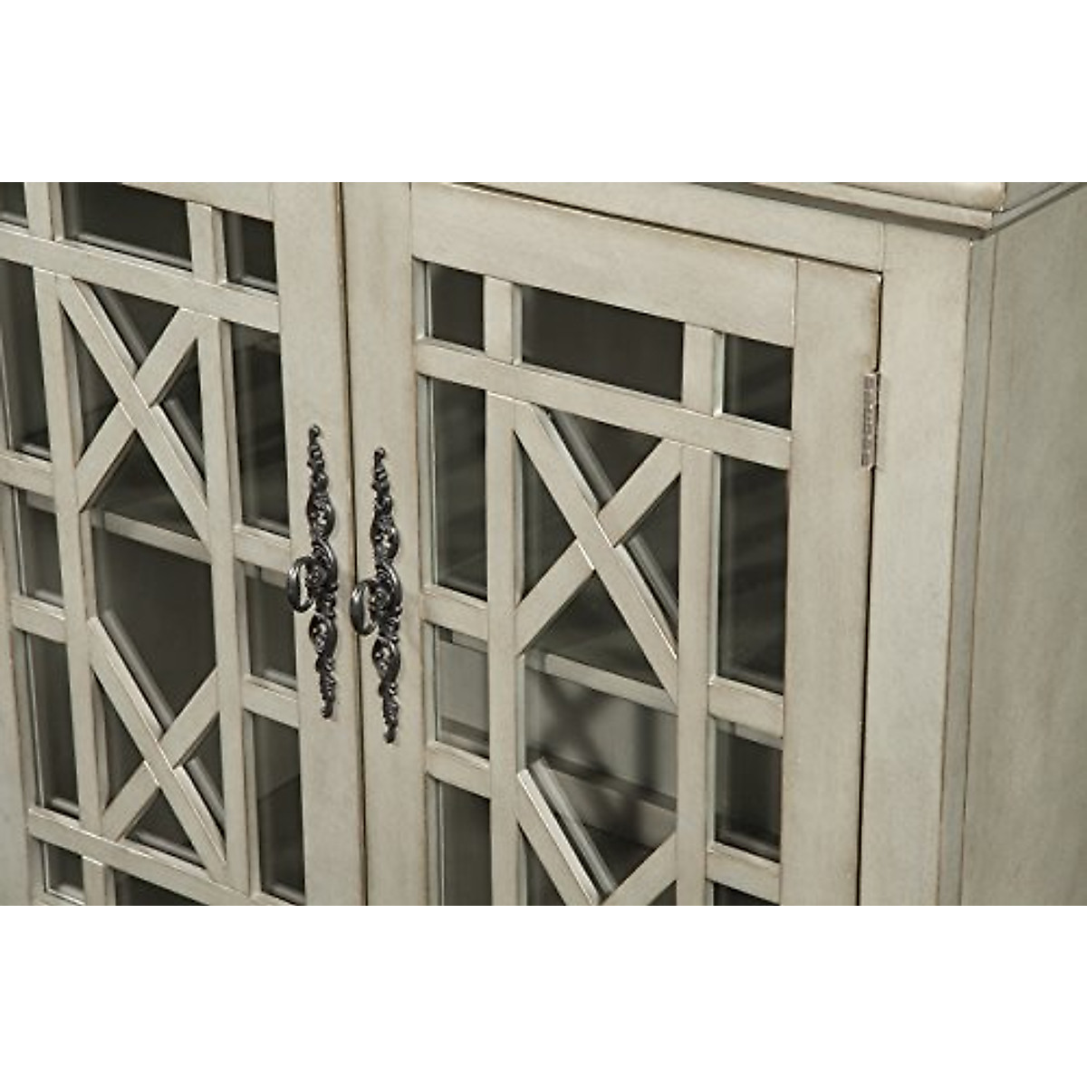 Martin Svensson Home Marche 63" TV Stand, Antique Silver