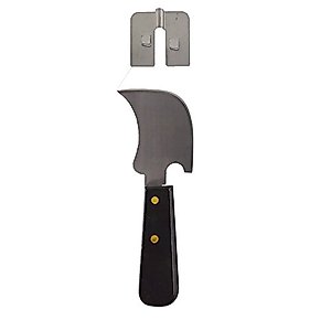 Quarter Moon Knife Groove Vinyl Floor Sciving leather cut trimming knife and weld seam guide Vinyl Weld Kit
