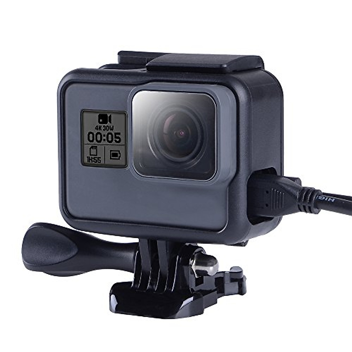 Suptig Thumbscrews 3pcs Long Thumbscrew and 1pc Short Thumb Screws for Gopro Hero 11 Hero 10 Hero 9 Hero 8 Hero 7 Hero 6 Hero 5 Hero 4 Hero 3+ Hero 3 Gopro Max Session and Yi Action Sjcam Akaso Cam