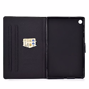 Compatible with/Replacement for Tablet PC Samsung Galaxy Tab A8 10.5 inch 2021 SM-X200/X205/X207 PU Leather Flip Cover Stand Wallet Case XXDY1(1)