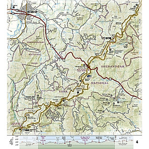 Appalachian Trail: Calf Mountain to Raven Rock Map [Virginia, West Virginia, Maryland] (National Geographic Topographic Map Guide, 1505)