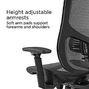 STAPLES 2260271 Kroy Mesh Task Chair Black