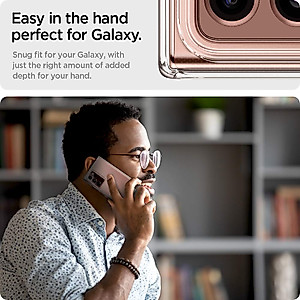 Spigen Ultra Hybrid S Designed for Samsung Galaxy Note 20 Ultra 5G Case (2020) - Crystal Clear
