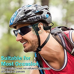 Bone Conduction Headphones, Open Ear Bluetooth Headphones with Mic Wireless Headphones MP3 Player with Built in 8GB Memory, IP68 Waterproof Sport Headsets for Running, Cycling, Driving, Workout