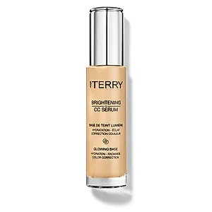 By Terry Brightening CC Serum, Hydrating, Brightening, Illuminating & Color Correcting Skin Primer For Your Face, Apricot Glow, 1 fl oz
