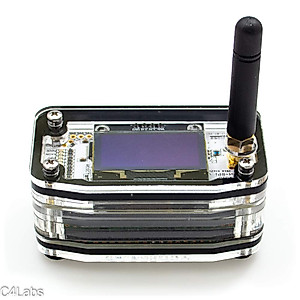 ZRZ-1AS case for Raspberry Pi Zero/Zero W & ZUMspot with Attached 1.3″ OLED
