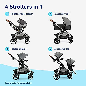 Graco® Modes™ Nest2Grow™ DLX Travel System, Riordan