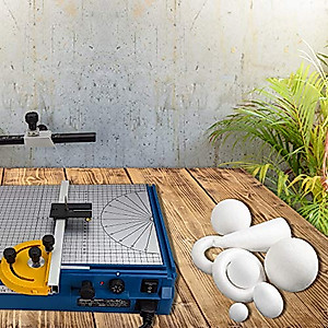 Hercules Hot Wire Foam Cutter Table with Foot Control Pedal – Tabletop Hotwire Cutter for Cutting, Forming and Sculpting Styrofoam and Other Foam Materials (Corded 110V AC)