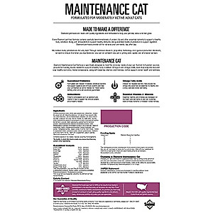 Diamond Adult Dry Cat Food Maintenance Formula with Protein, Probiotics and Antioxidants