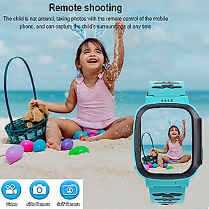 wsgpxtybb Kids Smart Watch Phone-Smartwatch for Kids with Clock Music MP3 Player Video Recorder Camera Games SOS Calculator Alarm (Build-in 4GB SD Card) HD Touchscreen for Age 4-12 Boys Girls Gifts