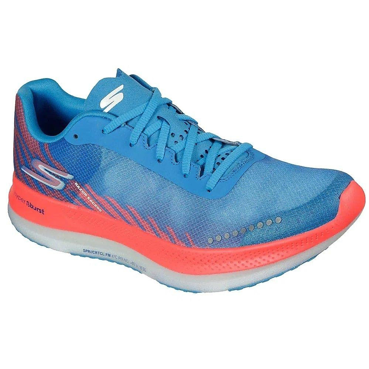 Skechers Go Run Razor Excess Navy/Coral 8.5 D (M)