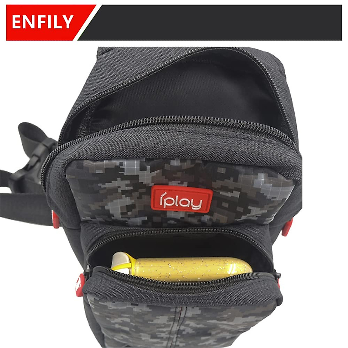 ENFILY Backpack Crossbody Travel Bag Compatible for Nintendo Switch/Switch OLED Model(2021) & Accessories, Nylon Waterproof Portable Shoulder bags, Carrying Case