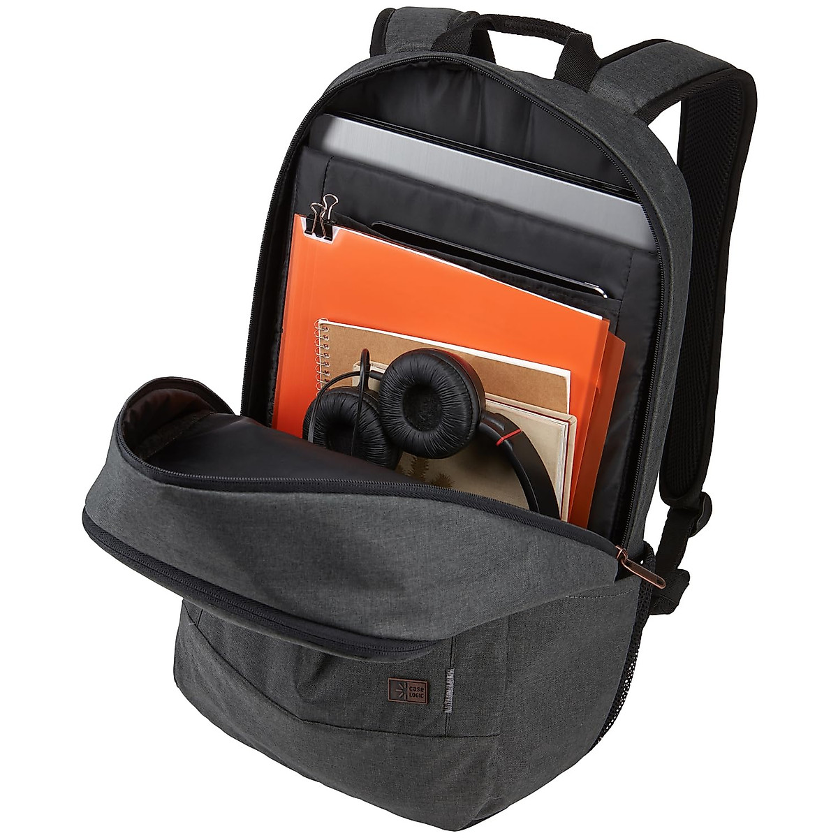 Case Logic 3203697 Era 15.6" Laptop Backpack, Obsidian