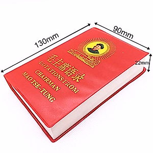 WellieSTR The Quotations from Chairman Mao Tse-Tung The Little Red Book Chinese/English Books for Adults