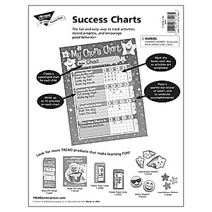 TREND enterprises, Inc. Stars Chore Charts, pad of 25